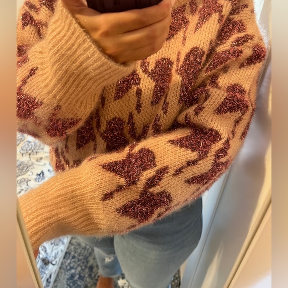 Primark | Sweaters | Primark Pink Sparkling Sweater | Poshmark